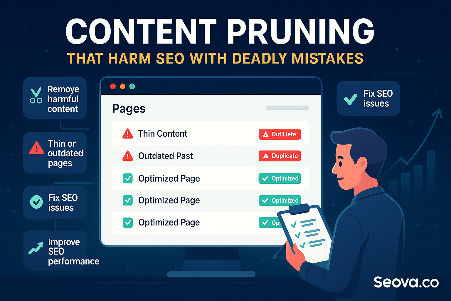 Content Pruning: Deadly Mistakes That Hold You Back