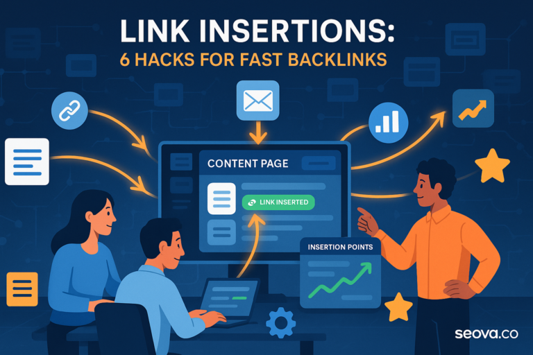 Link Insertions: 6 Smart Hacks for Fast Backlink Wins in 2025