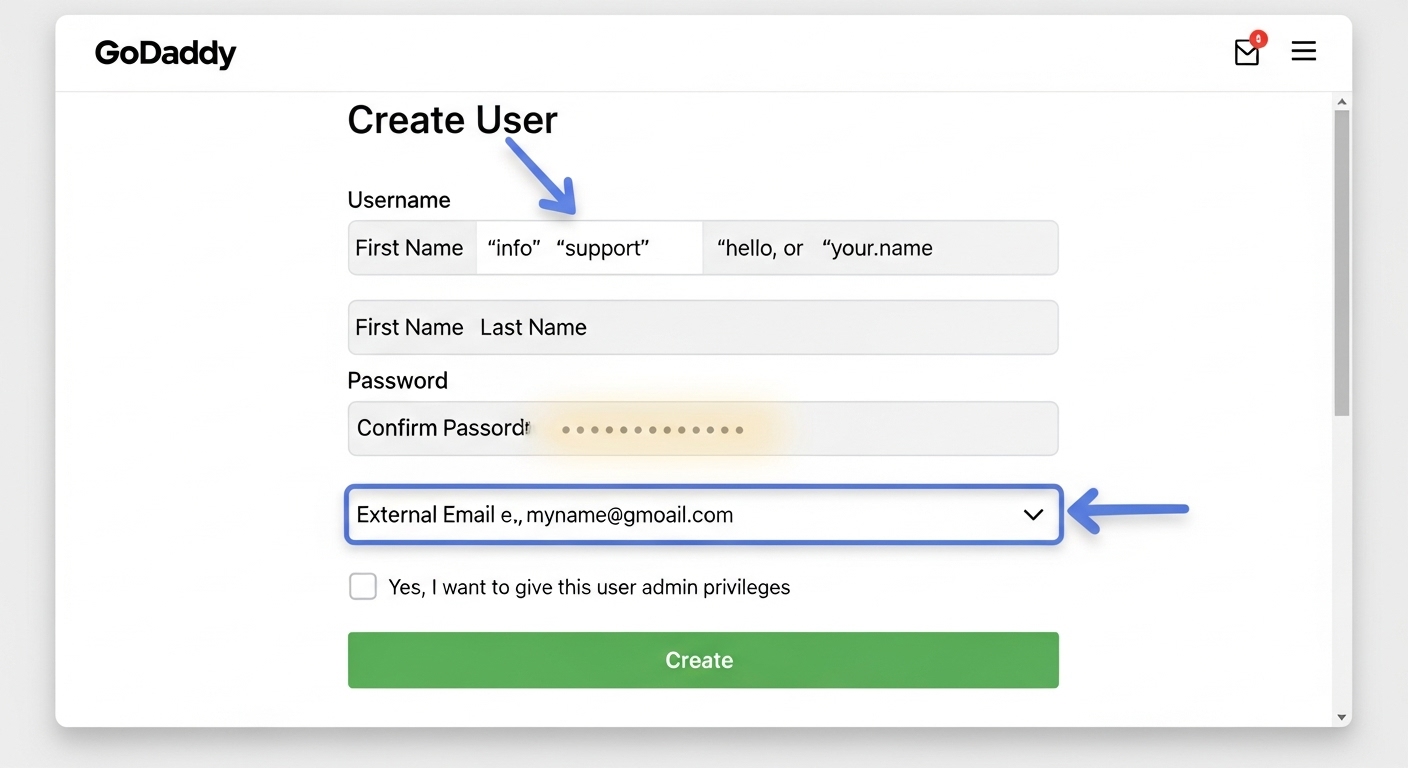 How to Create a Professional GoDaddy Email Address