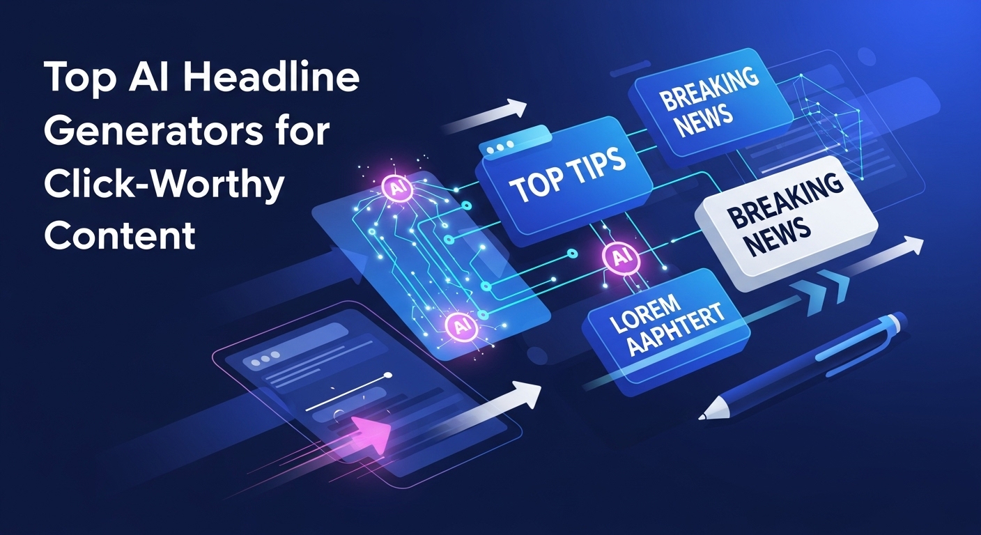 Top 10 AI Headline Generators (Free & Paid) for 2025